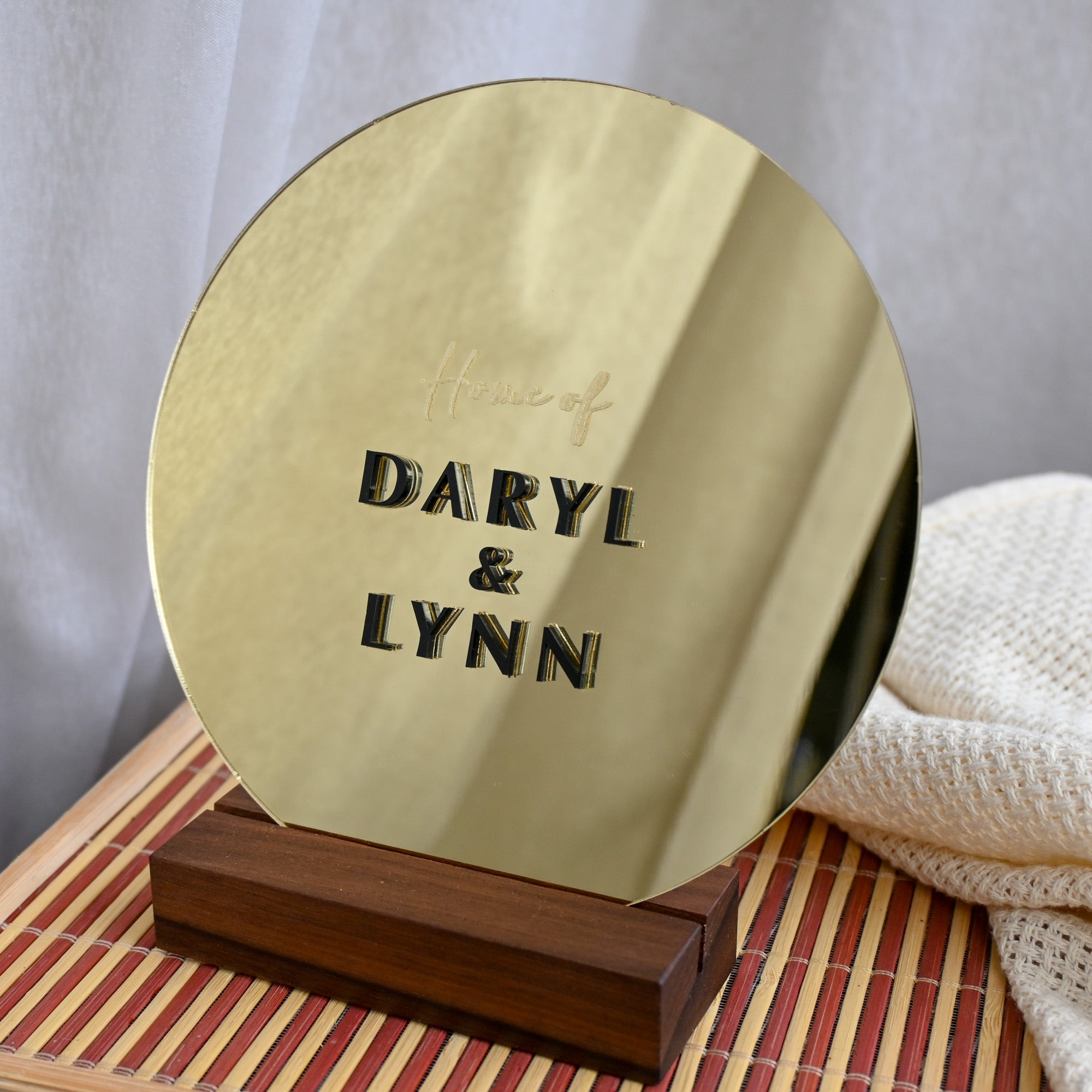 Personalised Home Display Sign – Coxo Vanessa